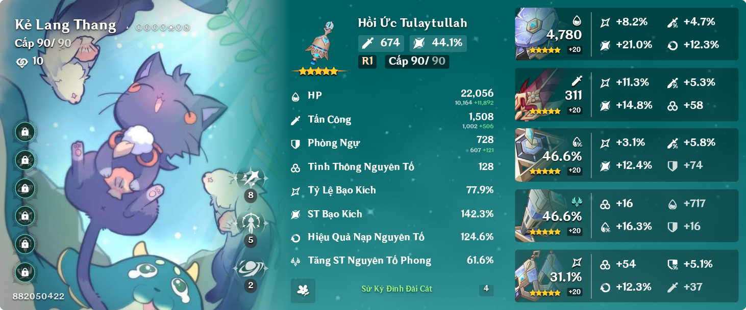 tui build mochi như vầy được chưa ạ(*꒦ິ꒳꒦ີ) Genshin Impact | HoYoLAB