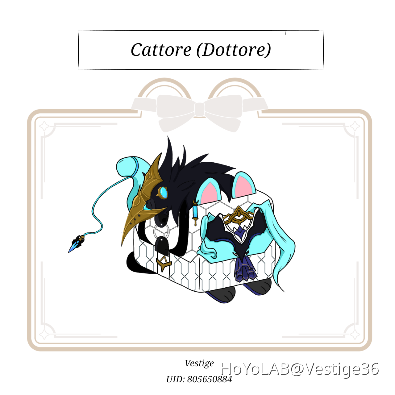 Dottore Catto! First Time Drawing! Genshin Impact | HoYoLAB