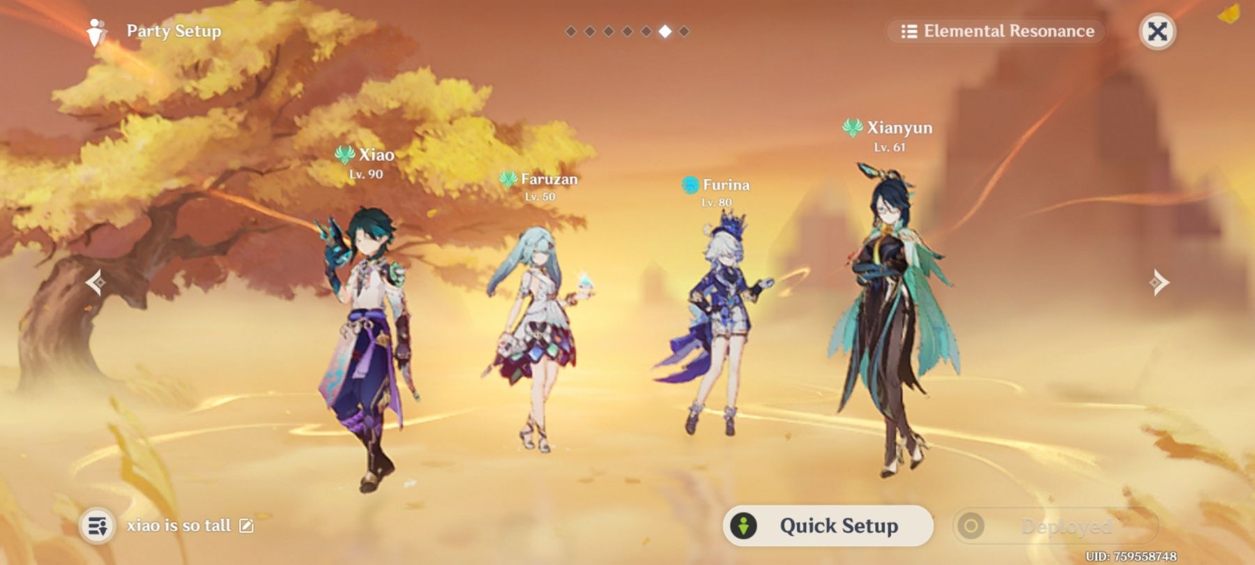 Teams that I use for Xiao Genshin Impact | HoYoLAB