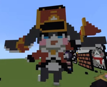 Pom-Pom in Minecraft pixel art ️ Honkai: Star Rail | HoYoLAB