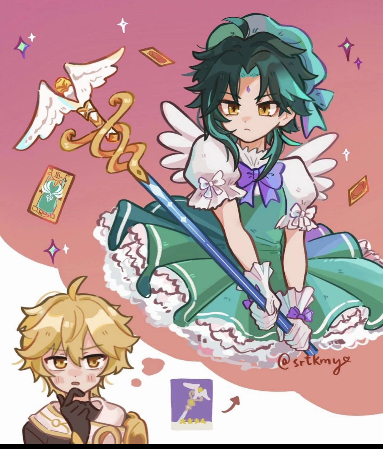 Xiao Card captor 🤣🤣🤣 Genshin Impact | HoYoLAB