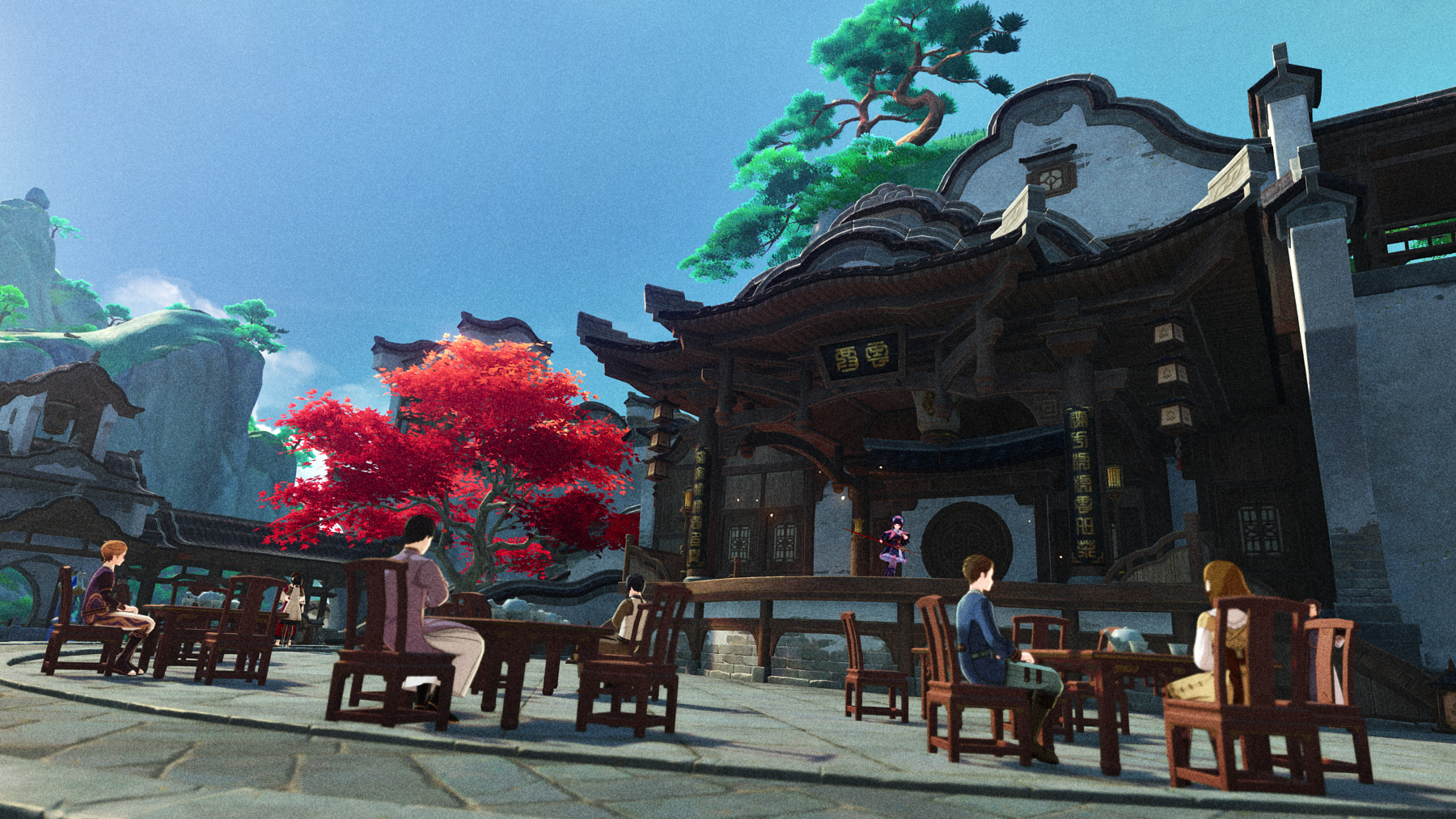 Day 1102 “Yilong Wharf -Upper part 01-” Genshin Impact | HoYoLAB