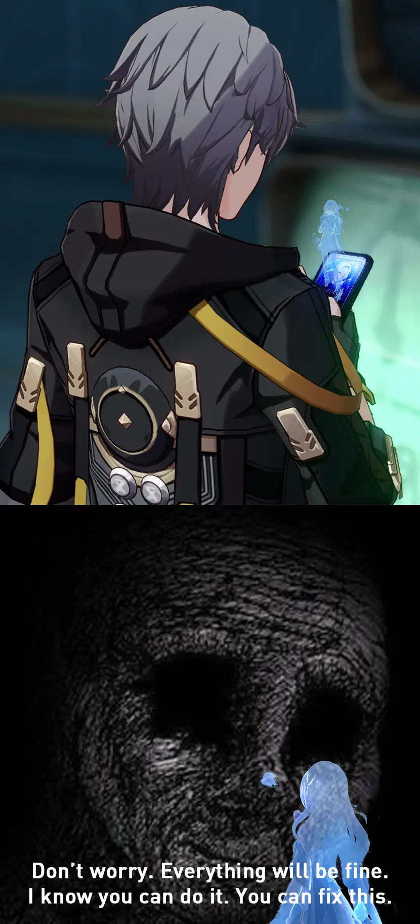 Caelus installed Cortana (Last meme before 2.1 update) Honkai: Star ...