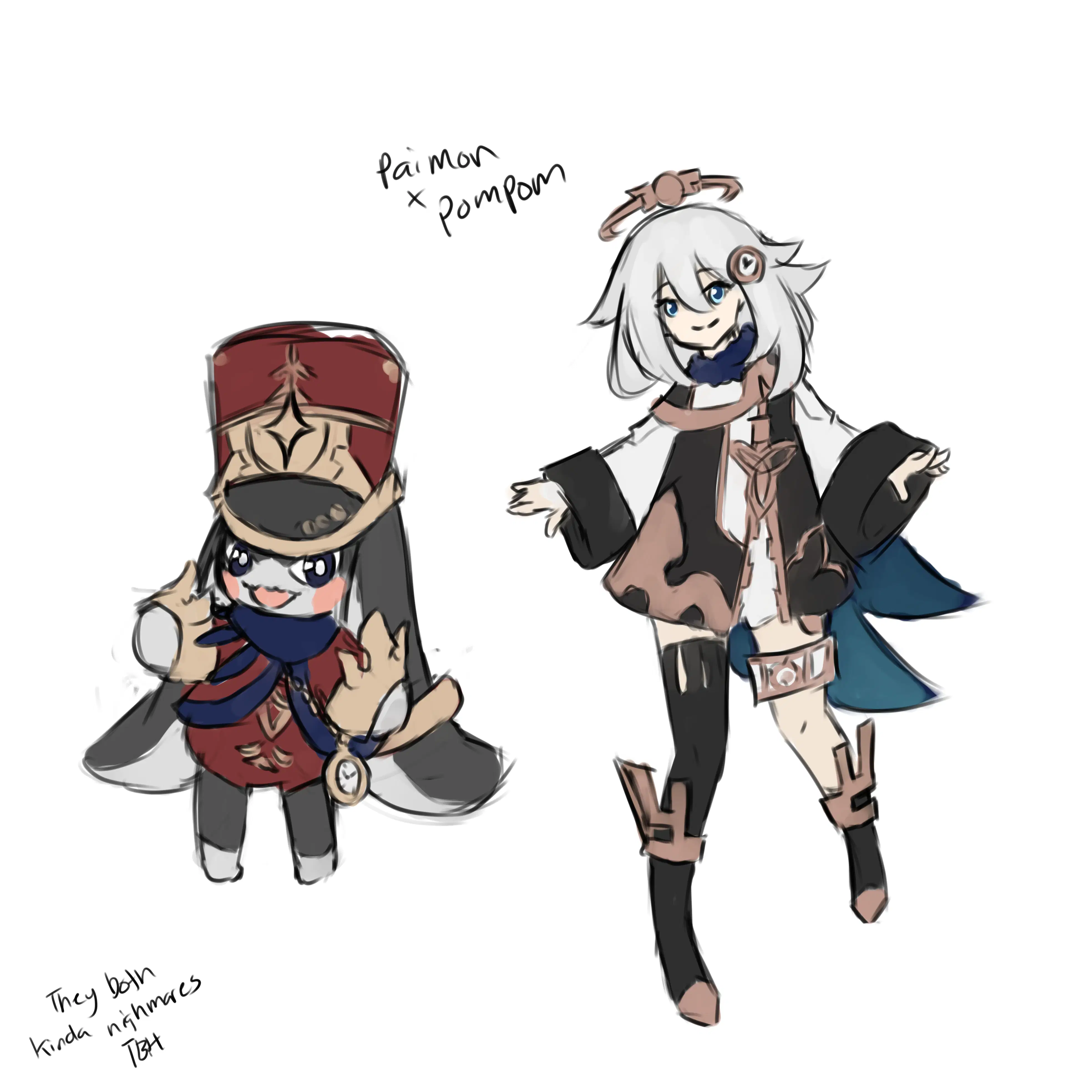 character fusions !! (4? 5? idr😭) Genshin Impact | HoYoLAB