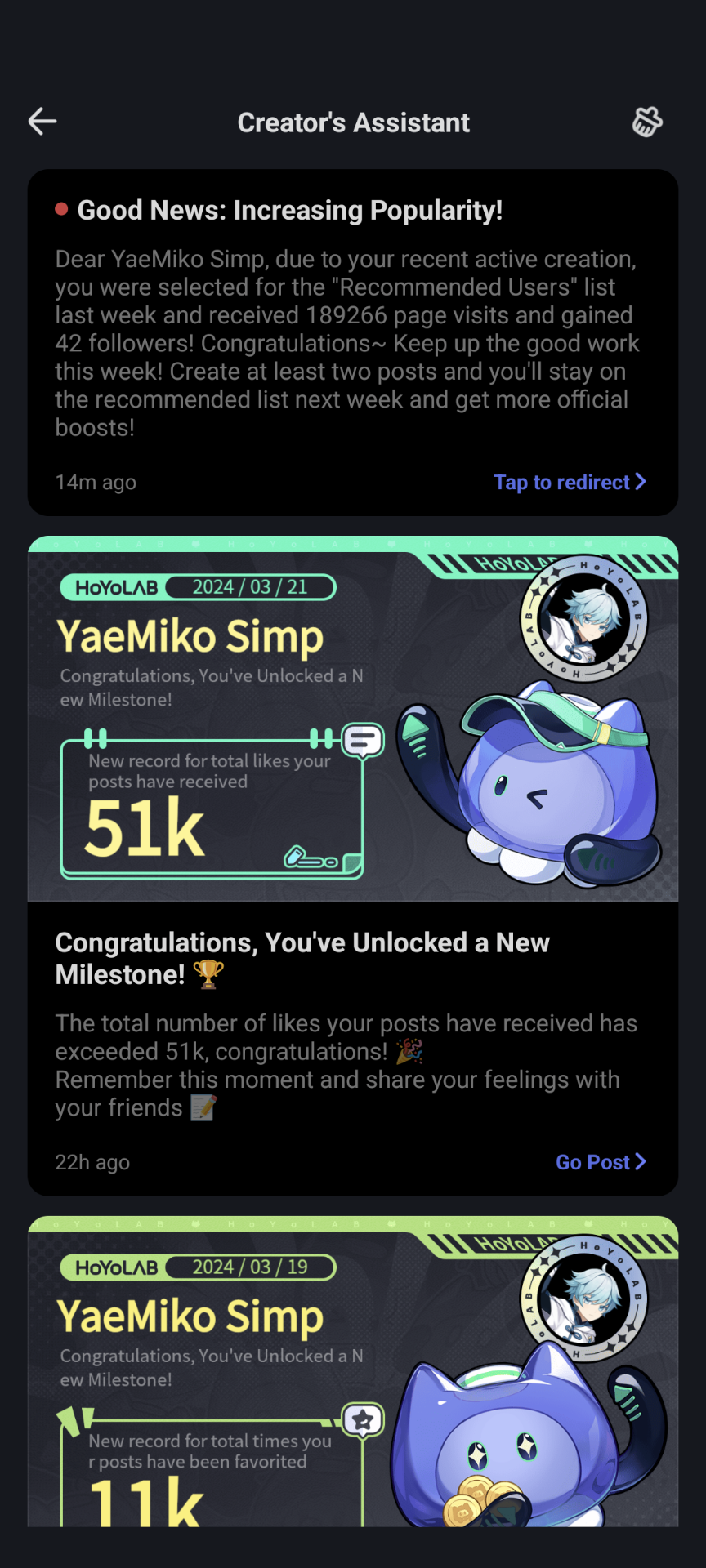 omg ty guys, I never thought I would be featured | HoYoLAB