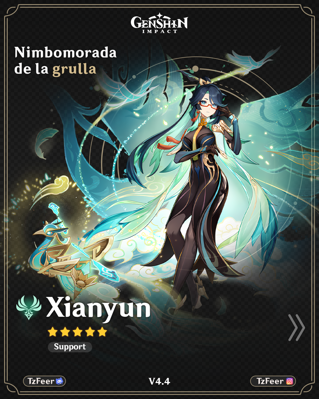 [Version 4.4] Xianyun: Guía de personaje (Build Guide) Genshin Impact | HoYoLAB