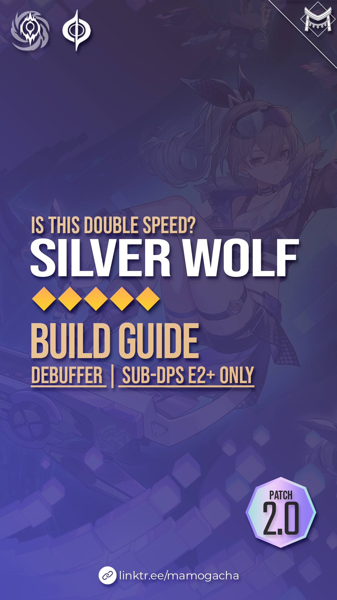 Silver wolf/debuffer sub-dps build Honkai: Star Rail | HoYoLAB