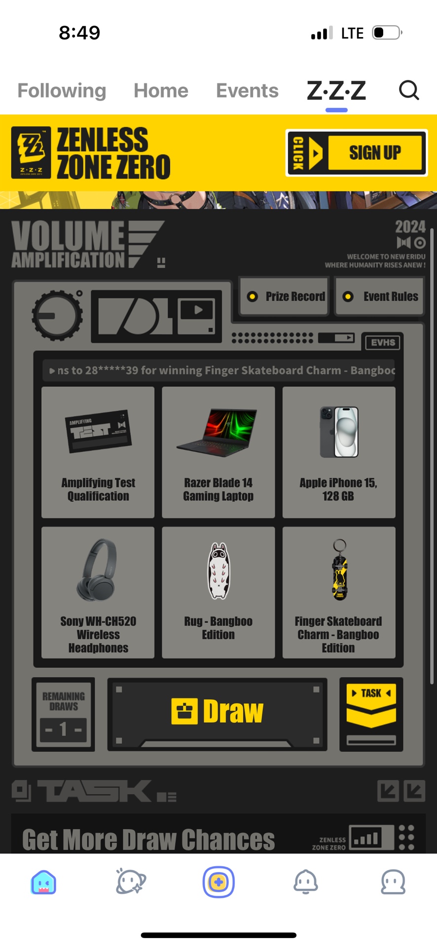 Please let me win something.. Zenless Zone Zero | HoYoLAB