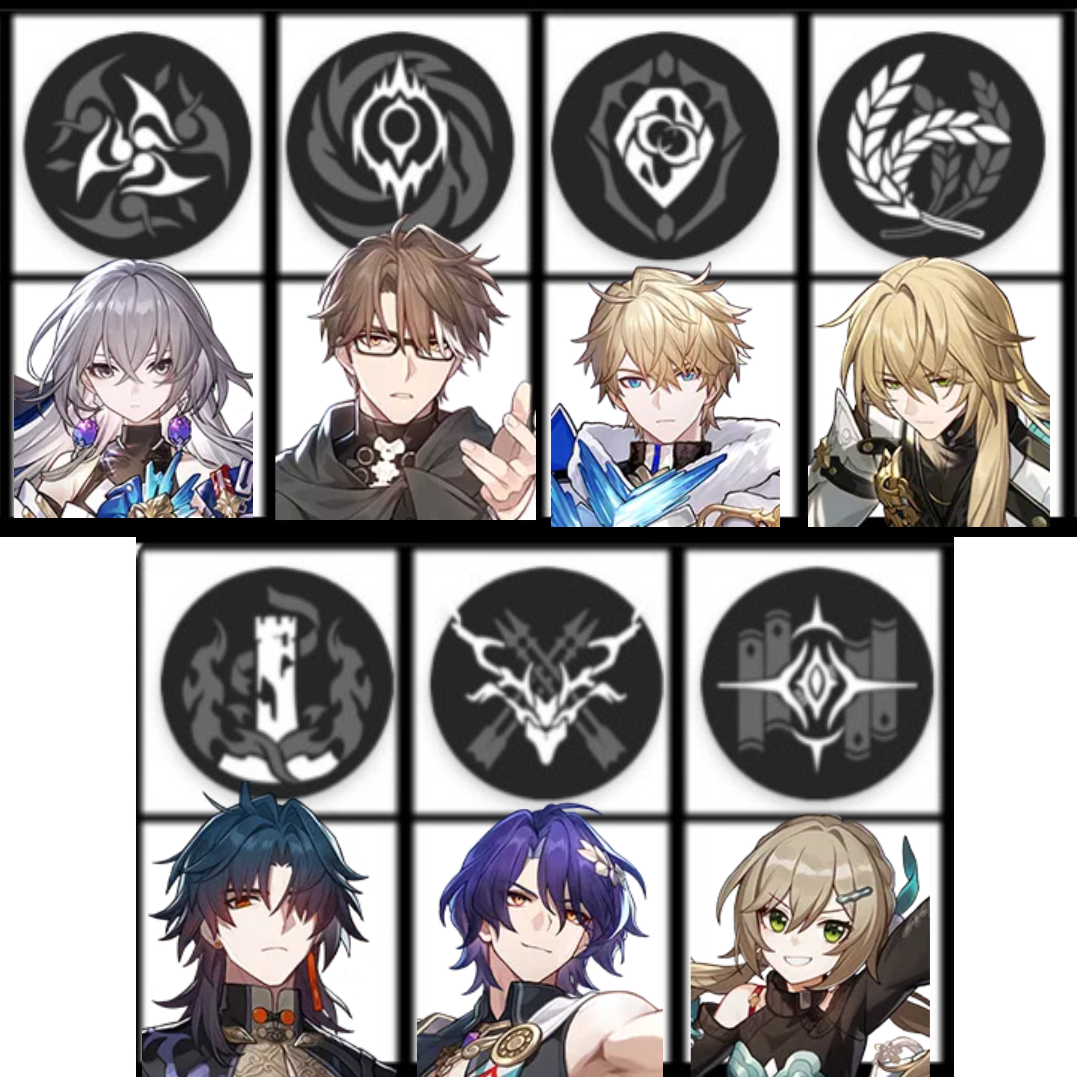 Fav character from each path 🤘🏻 Honkai: Star Rail | HoYoLAB