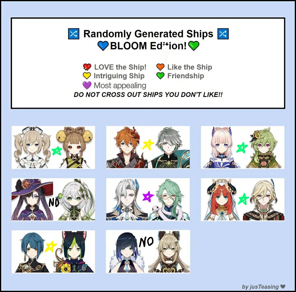 Randomized ships Genshin Impact | HoYoLAB