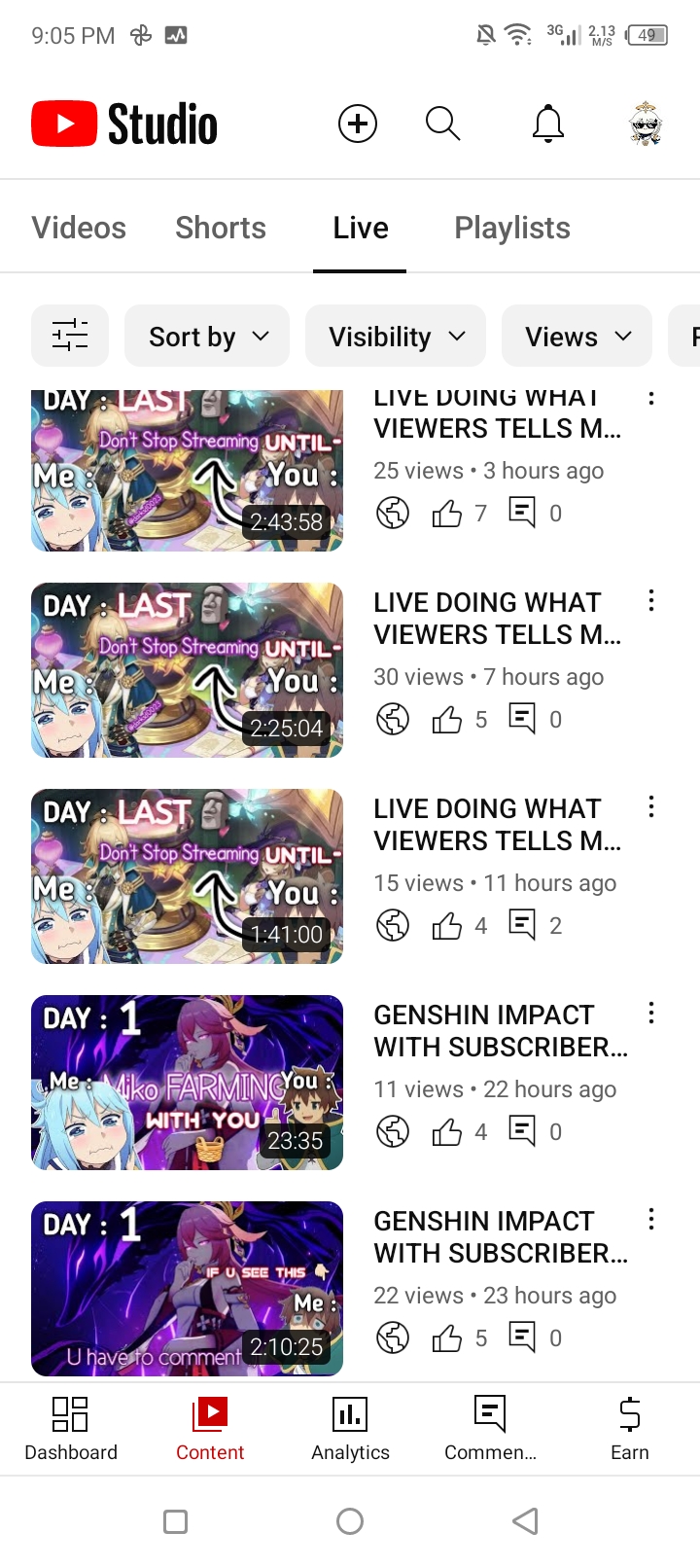 I Streamed 9 hours in 24 Hours 😳 Genshin Impact | HoYoLAB