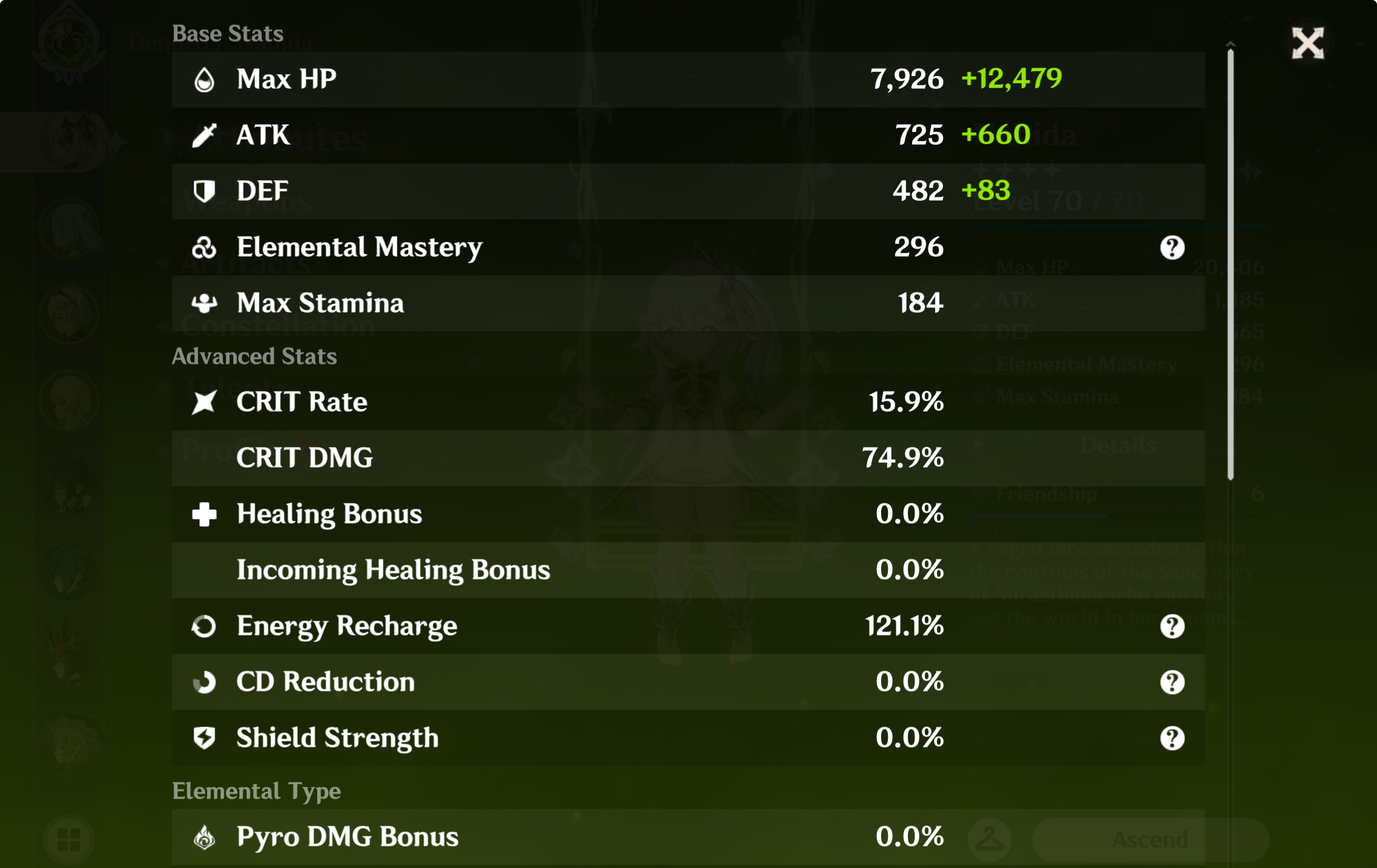 The crit rate- 🥲 Genshin Impact | HoYoLAB