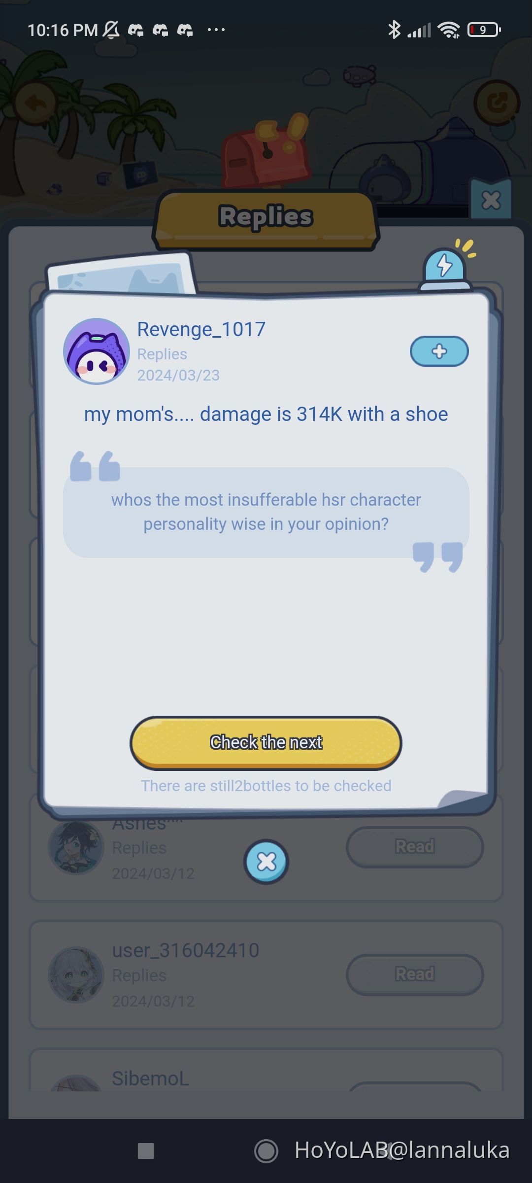 who is the most insufferable hsr character personality wise in your ...