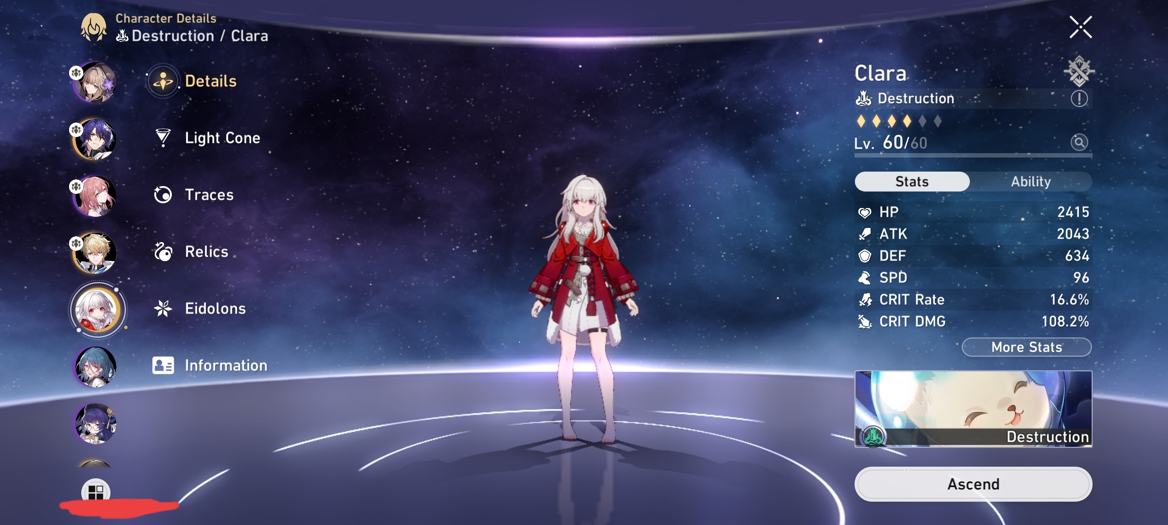 Need help building clara Honkai: Star Rail | HoYoLAB