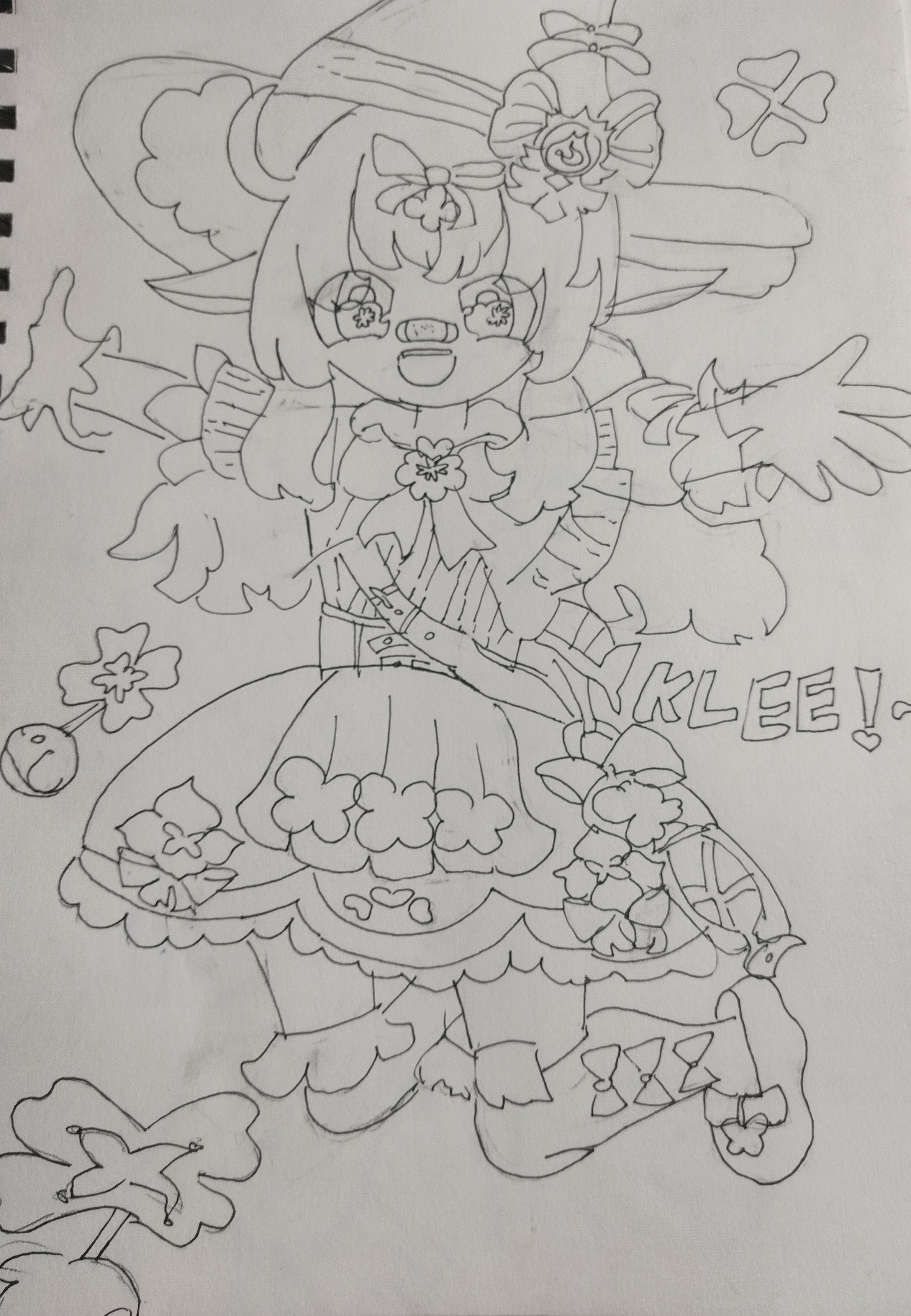 should I colour the Klee? Genshin Impact | HoYoLAB