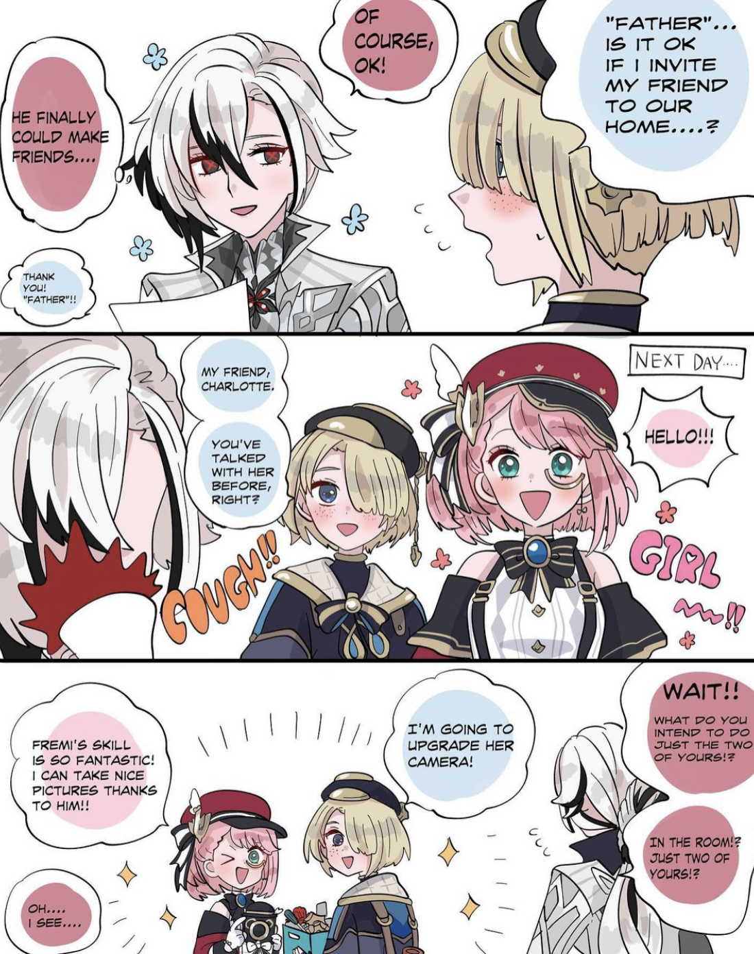 Meeting the family 🤗 Genshin Impact | HoYoLAB