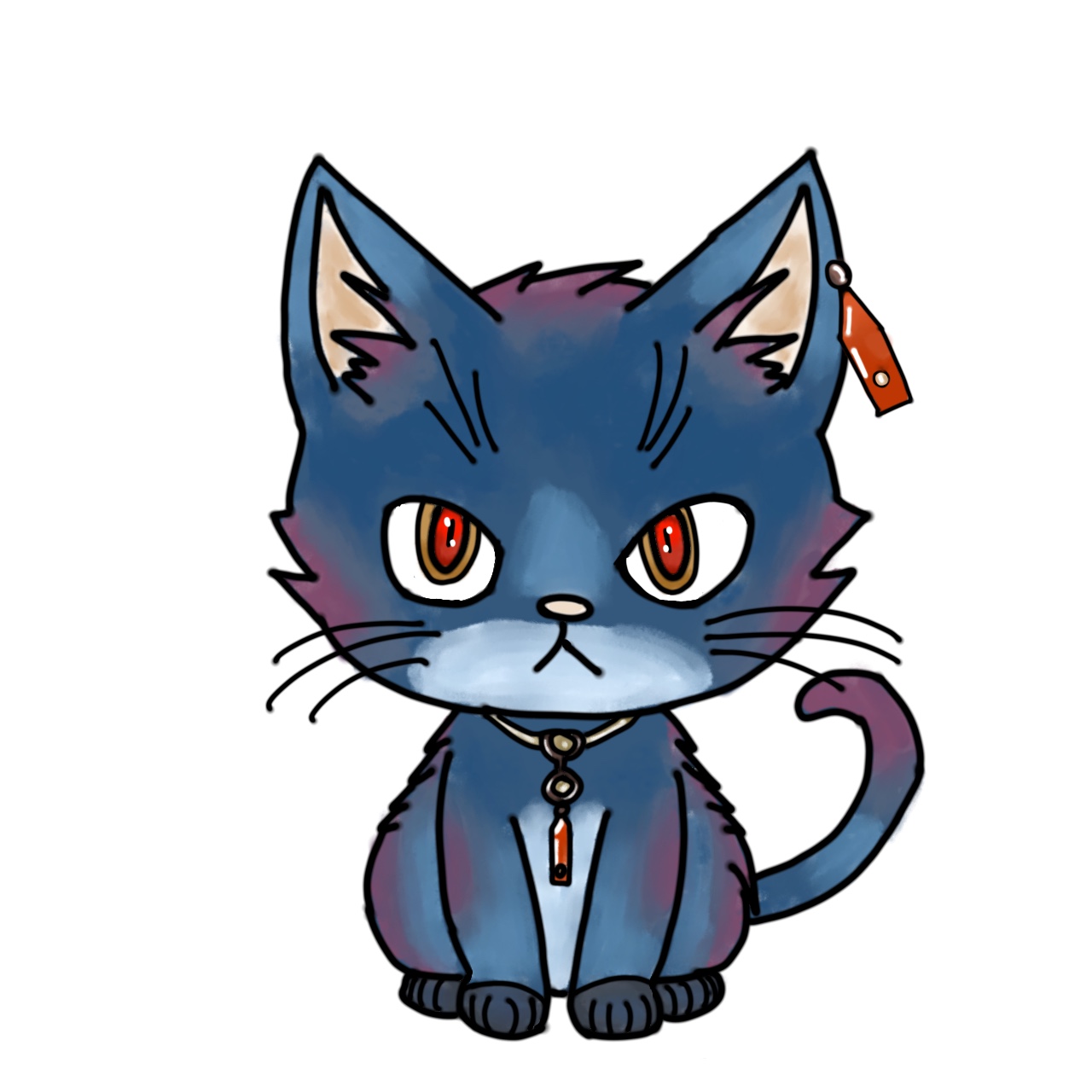 Blade cat for my own project | HoYoLAB