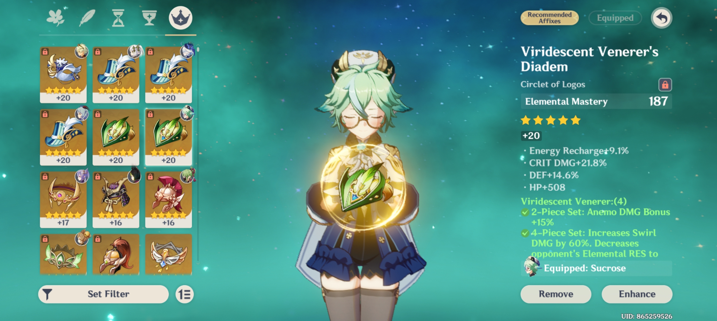 Finally got 2 EM artifacts for Kazuha Genshin Impact | HoYoLAB