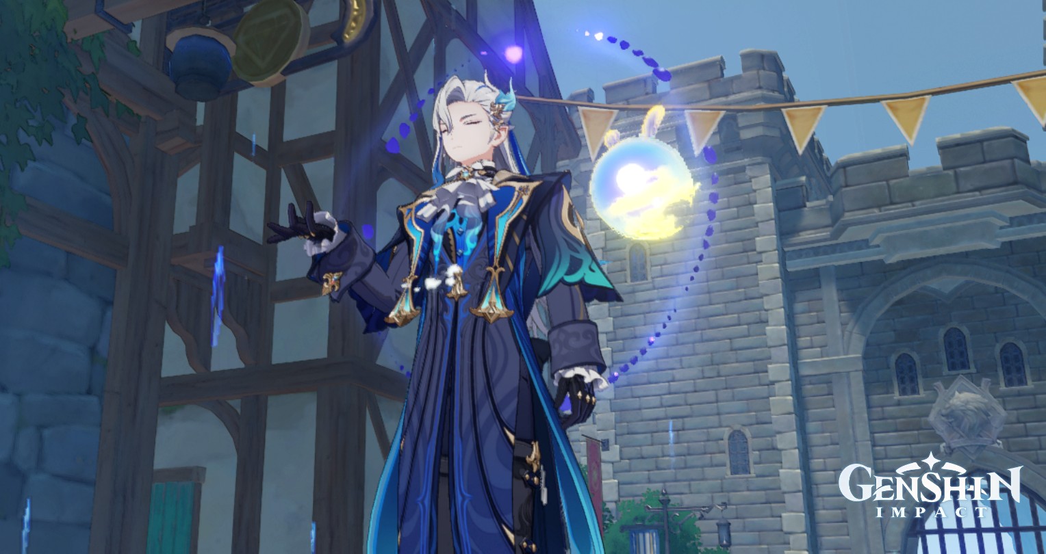 a real footage of my neuvi waiting for his signature weapon. Genshin ...