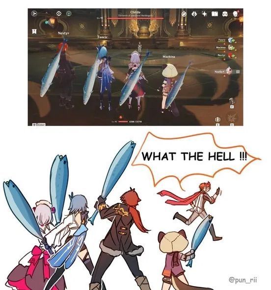 childe meme Genshin Impact | HoYoLAB