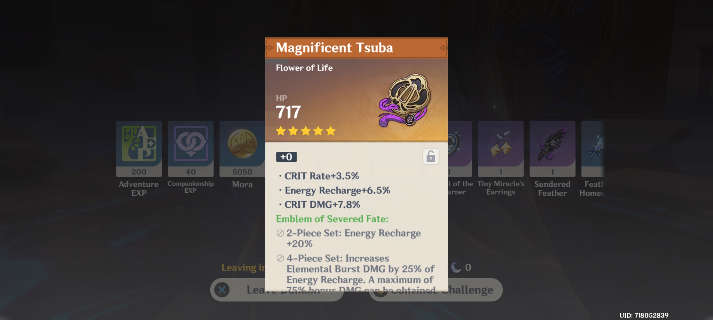 Artifact rolling :) Genshin Impact | HoYoLAB