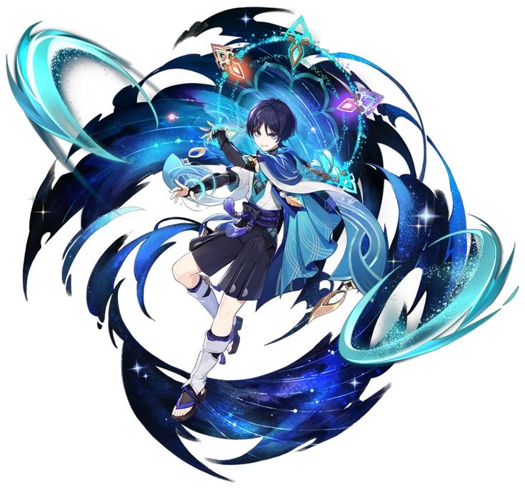 Wanderer (and Shouki no kami) splash art :) Genshin Impact | HoYoLAB