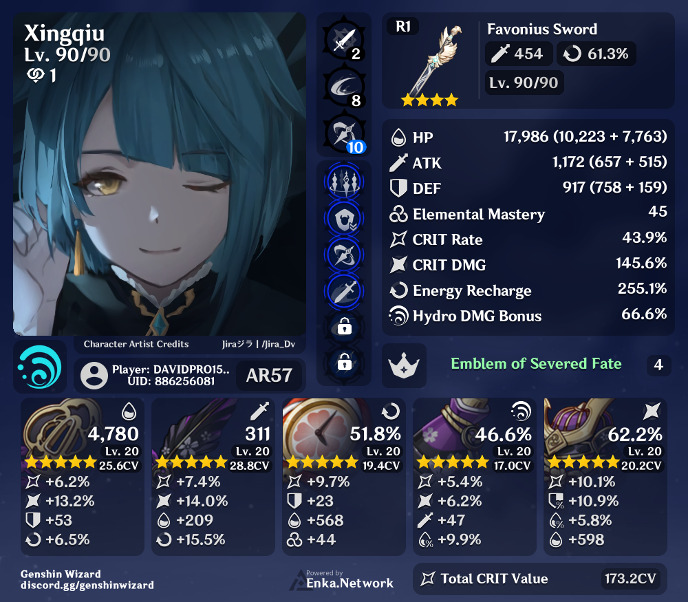 Xingqiu build versi punyaku Genshin Impact | HoYoLAB