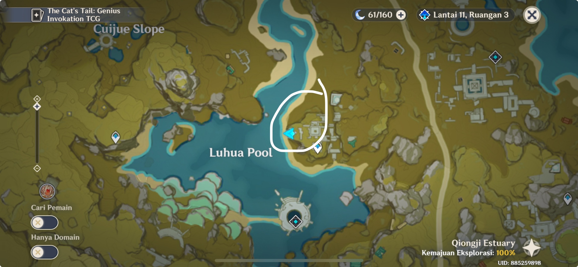 Hidden Achievement : Bayangan di Luhua Pool Genshin Impact | HoYoLAB