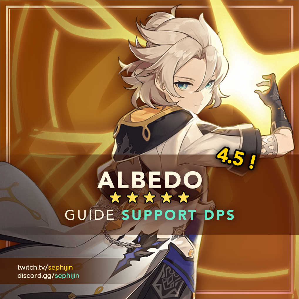 [4.5] Guide complet de Albedo Genshin Impact | HoYoLAB