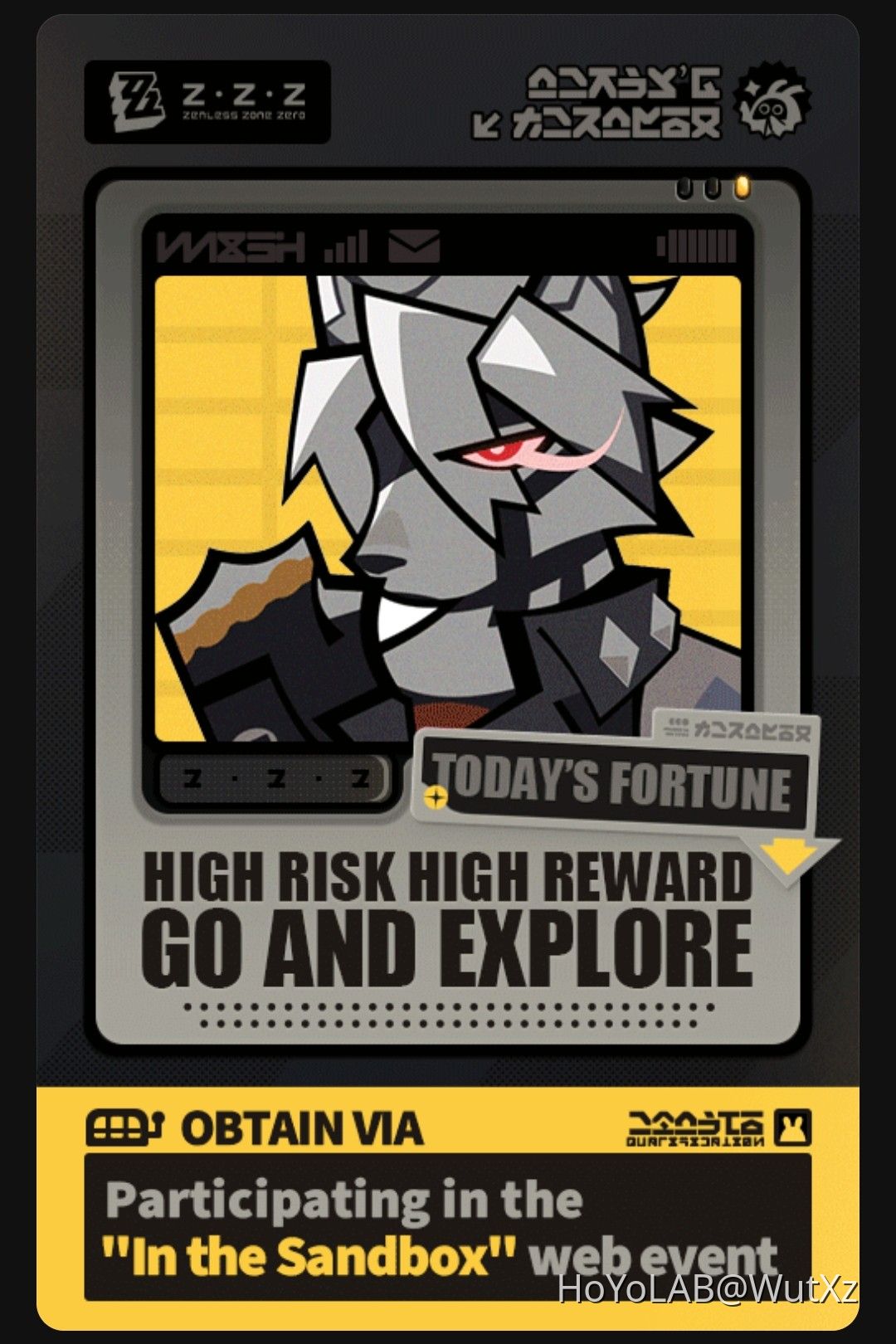 Wish me Luck! Zenless Zone Zero | HoYoLAB