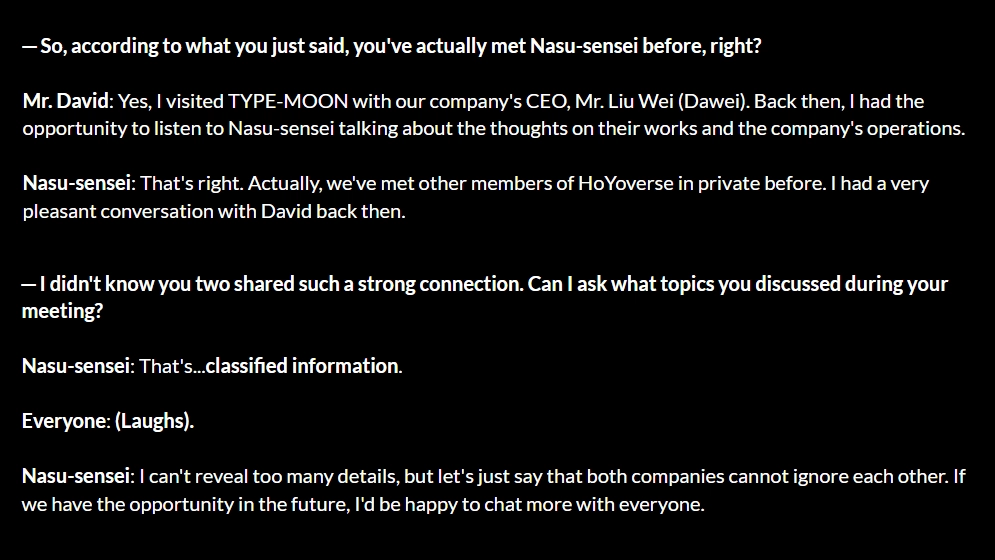 Fate x HSR Collab?! Honkai: Star Rail | HoYoLAB