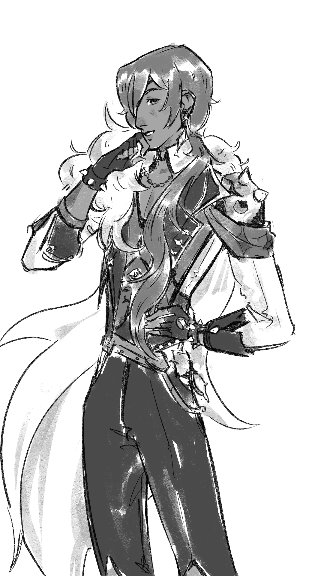 kaeya sketch Genshin Impact | HoYoLAB