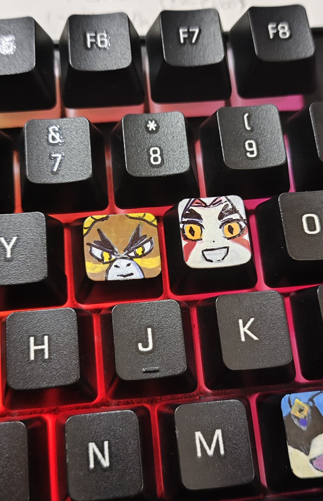 Itto and Ushi on keycap Genshin Impact | HoYoLAB