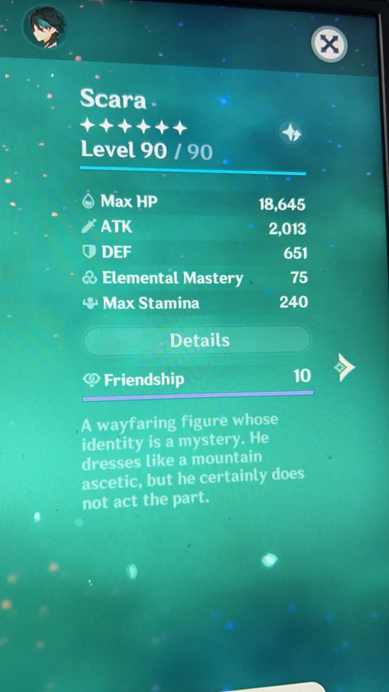 my scara build Genshin Impact | HoYoLAB