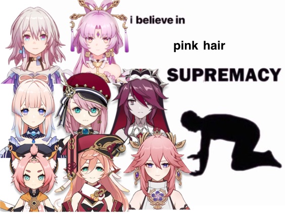 PINK HAIR SUPREMACY Genshin Impact | HoYoLAB