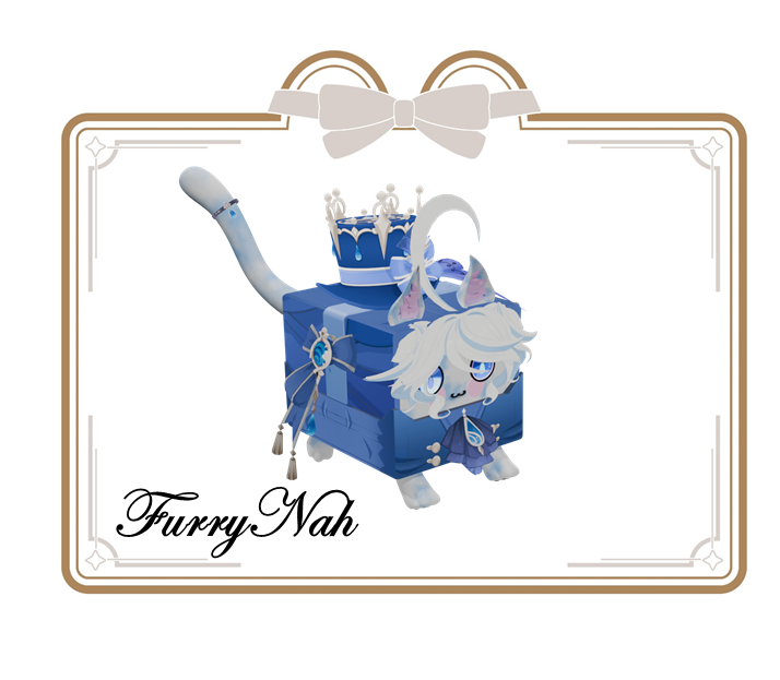 I made a Furina cat box :3 Genshin Impact | HoYoLAB