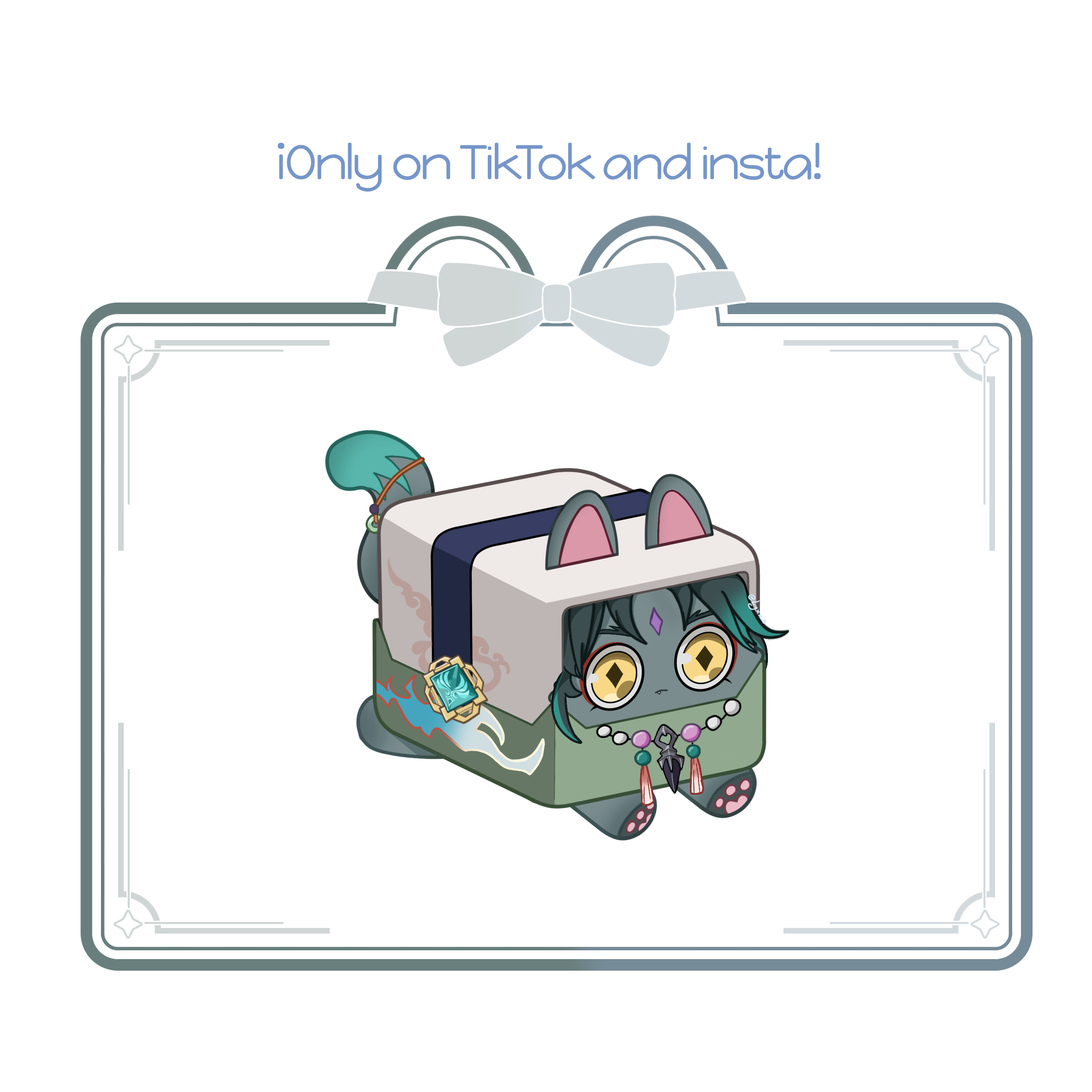 Xiao as a cat 🌚 Genshin Impact | HoYoLAB