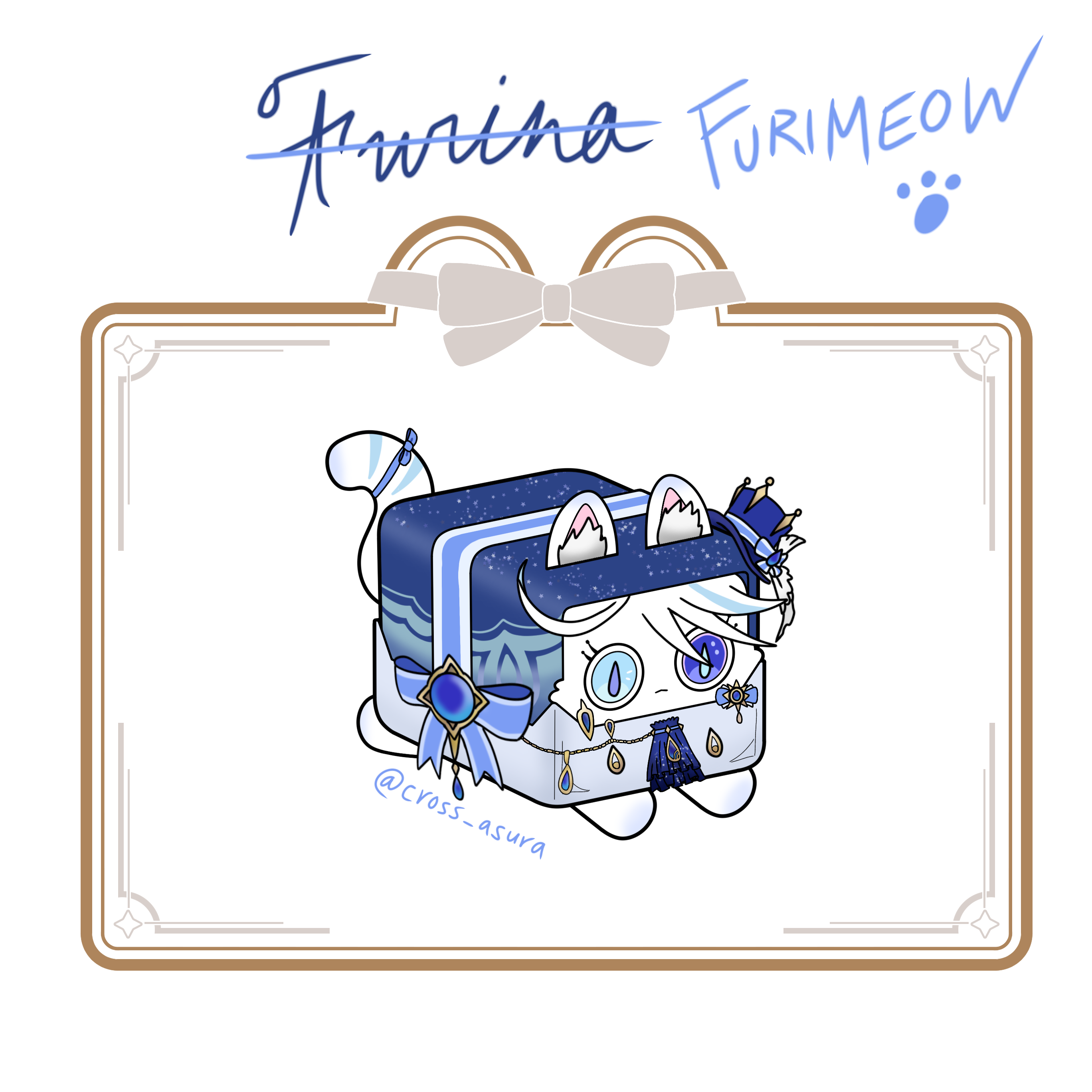 Cat Furina 😺 💦 Genshin Impact | HoYoLAB