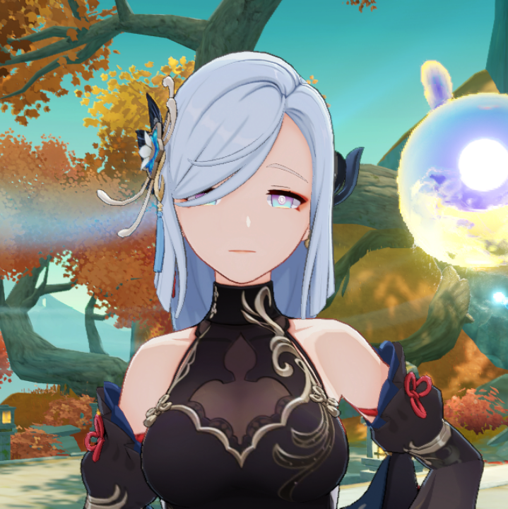 sharing shenhe everyday until I get 80 companionship day 4 Genshin ...