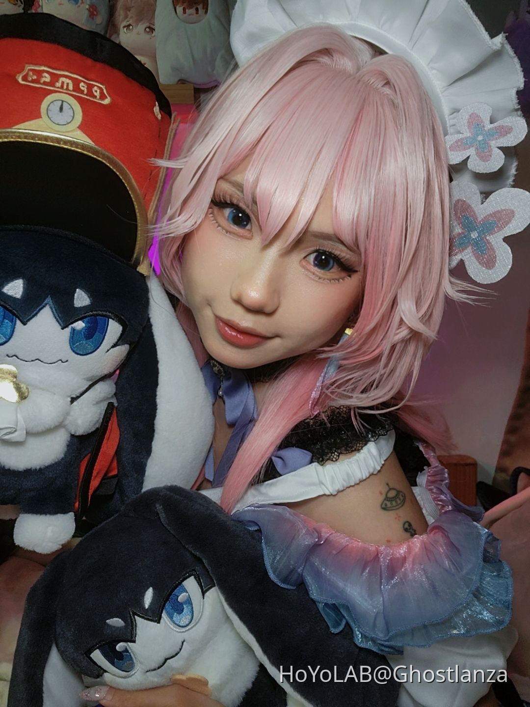March 7th maid cosplay 🩷 Honkai: Star Rail | HoYoLAB