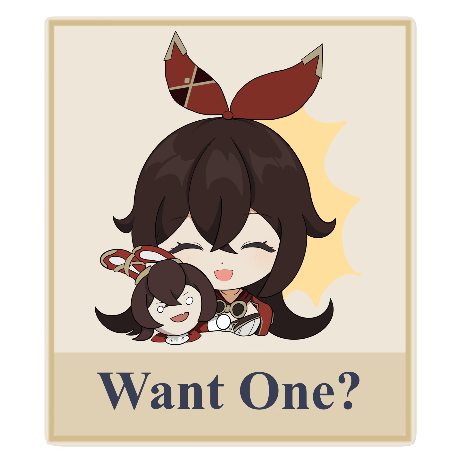 Made An Amber Emoji Genshin Impact | HoYoLAB