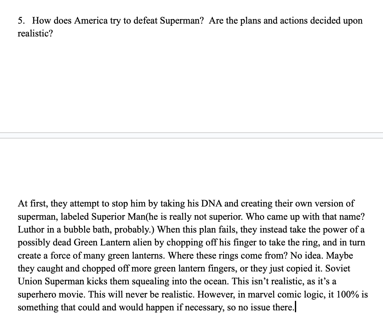 I'm being forced to analyze that soviet union superman movie and answer ...