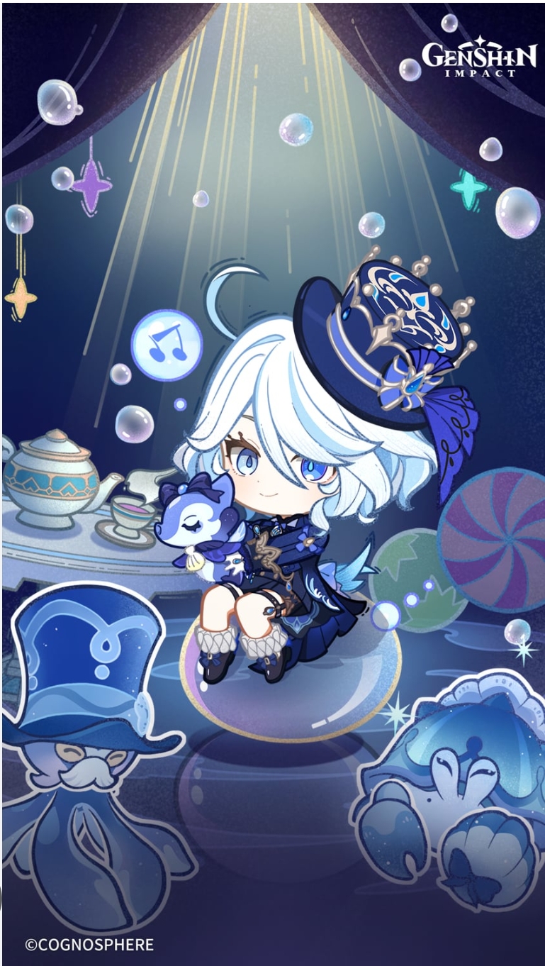 FURINA AND THE SALON SOLITAIRE BEING TOO CUTE Genshin Impact | HoYoLAB