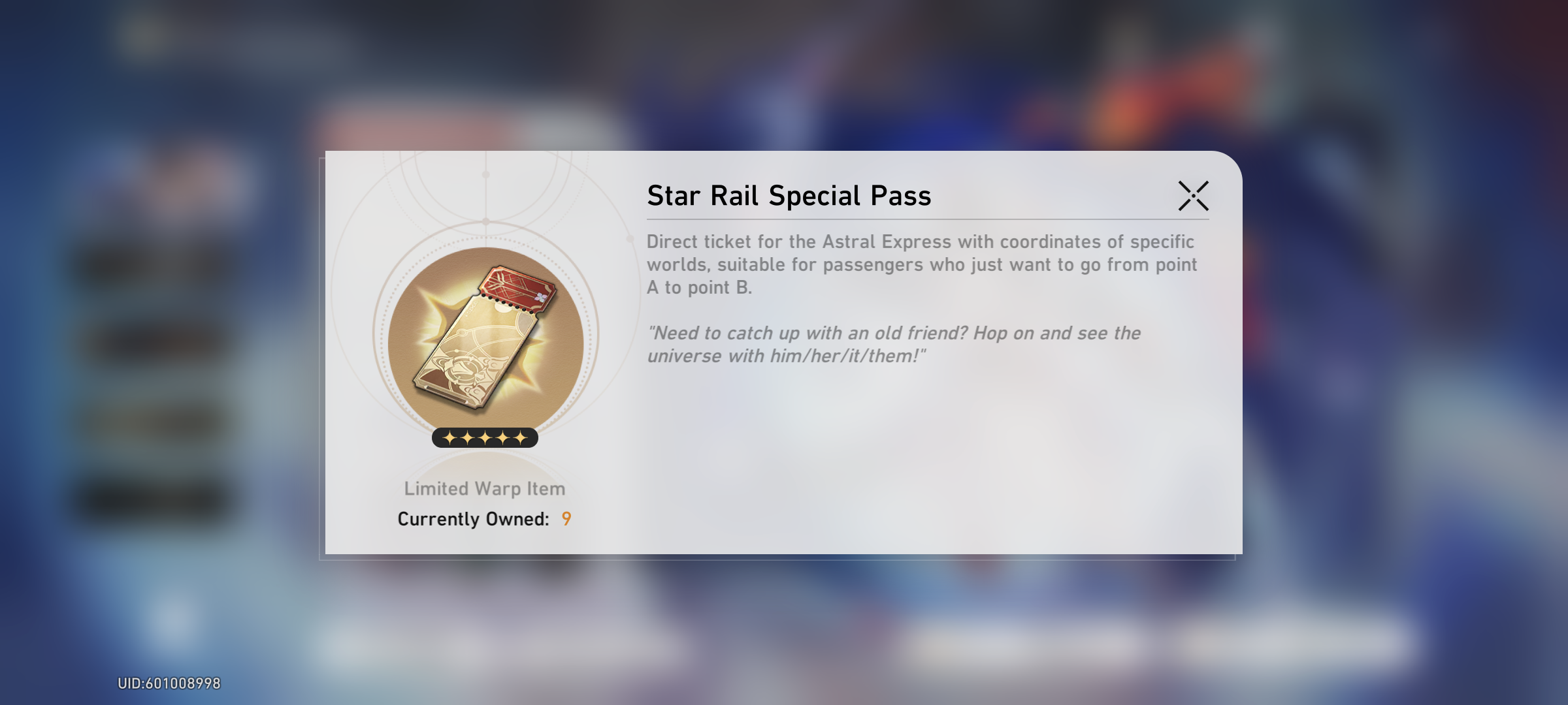 Day 1 of saving for Robin - HSR Honkai: Star Rail | HoYoLAB