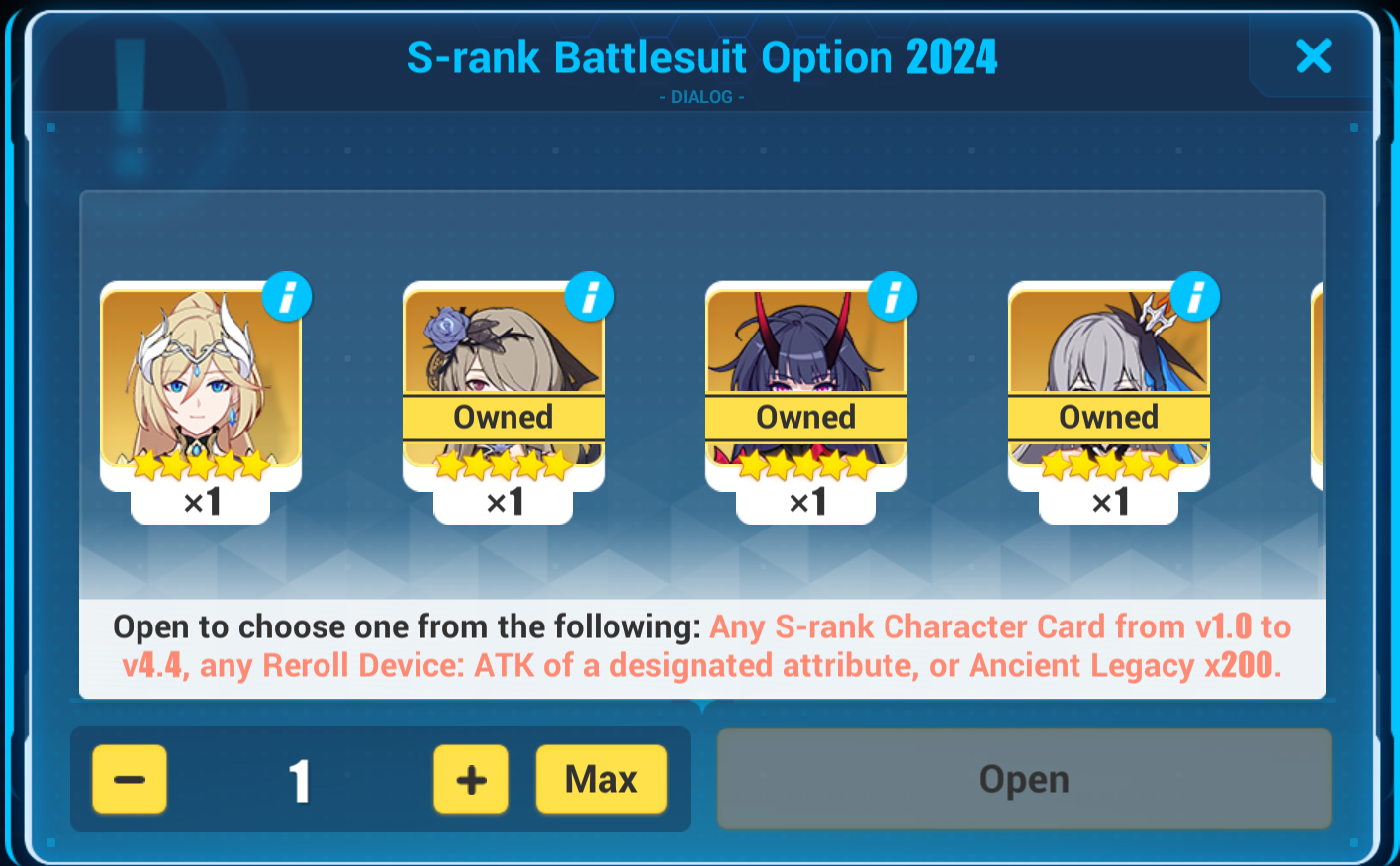 Which one? (S-Rank Battlesuit Option) Honkai Impact 3rd | HoYoLAB