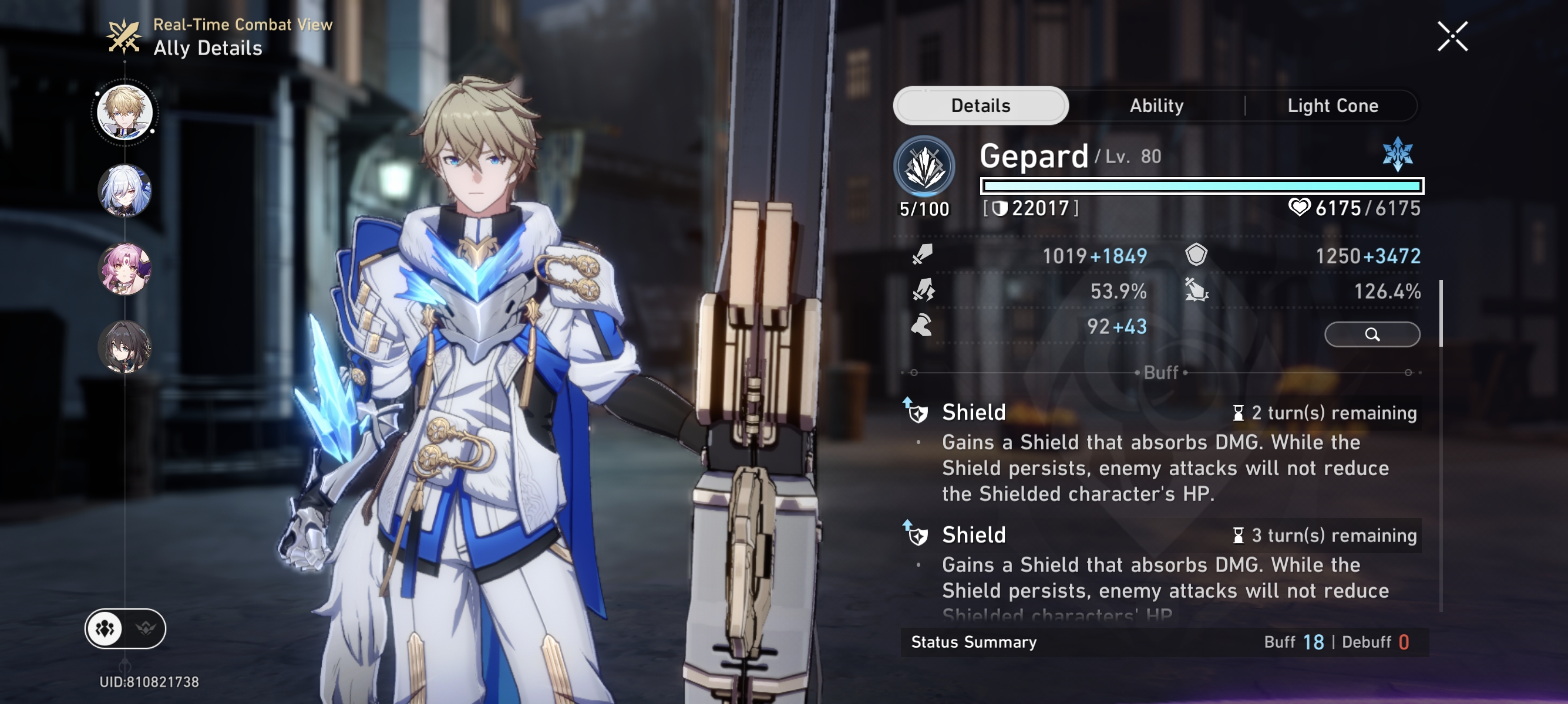 gepard the aeon of preservation Honkai: Star Rail | HoYoLAB