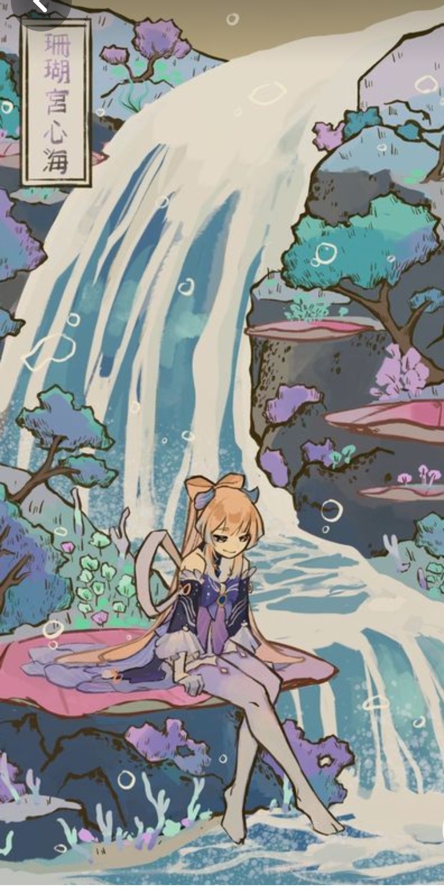 Genshin Fan-art I found on pinterest Genshin Impact | HoYoLAB