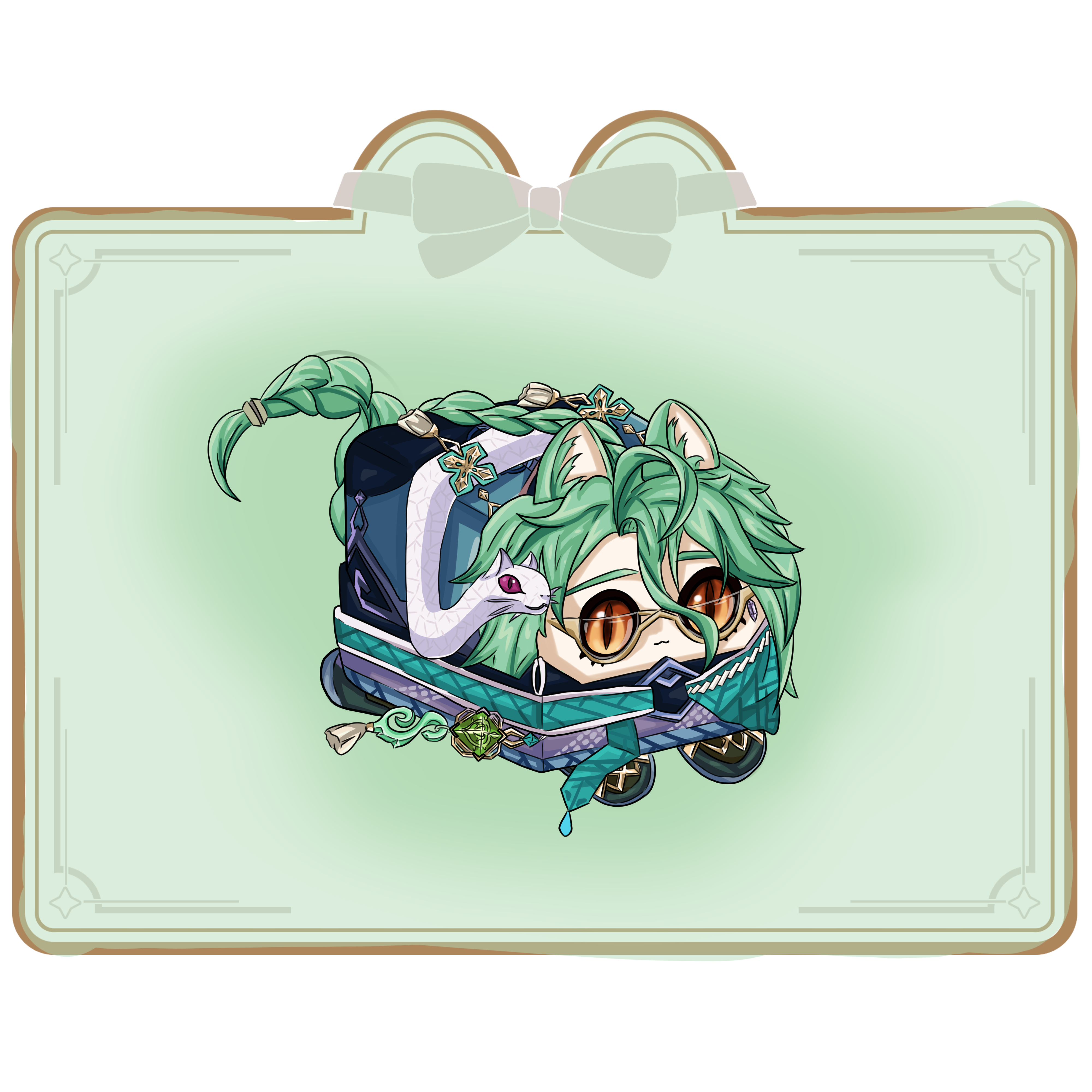 Baizhu and Changsheng as Kittys ^^ Genshin Impact | HoYoLAB