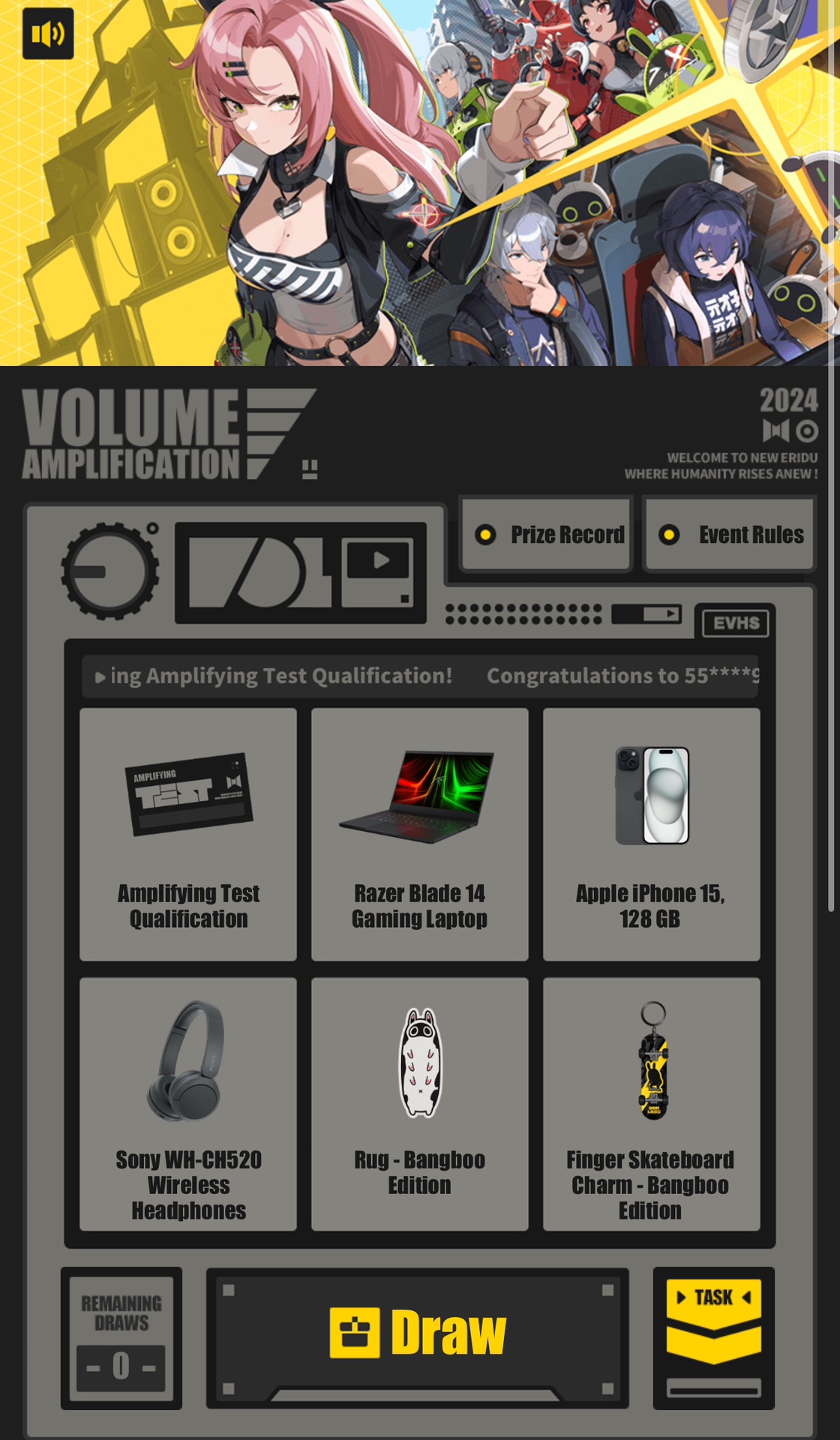 Good luck Zenless Zone Zero | HoYoLAB