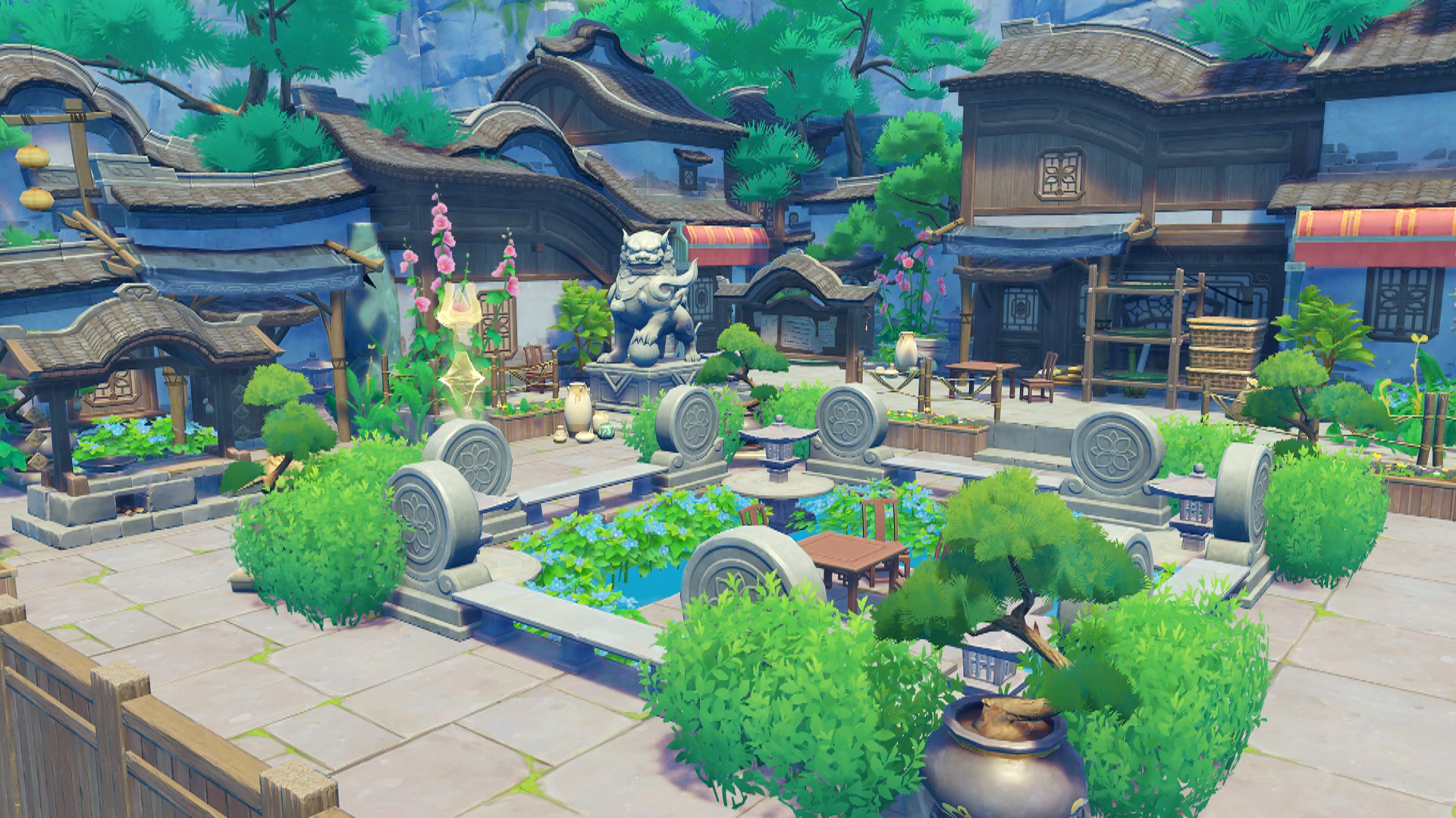 Floating Tea Town Genshin Impact | HoYoLAB